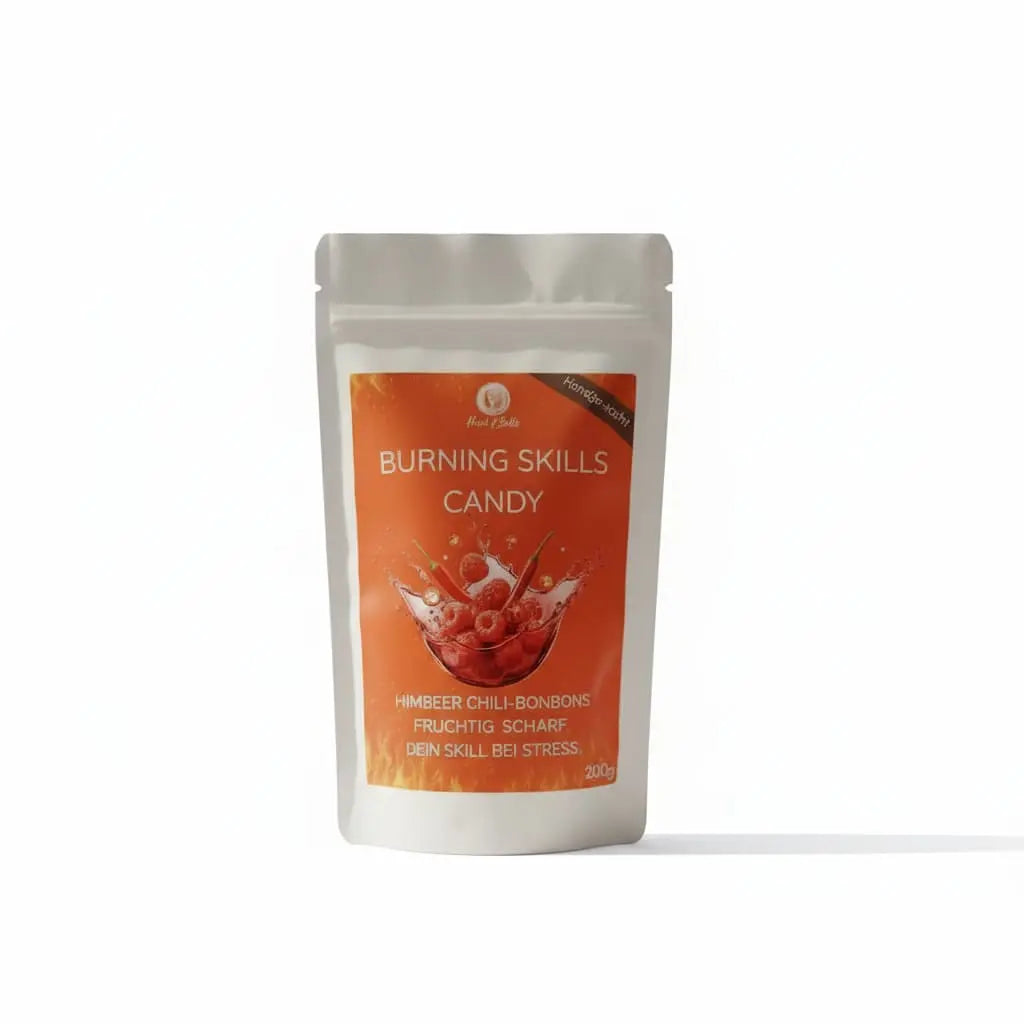 Burning Skills Candy Himbeer-Chili Bonbons - Head of Skills